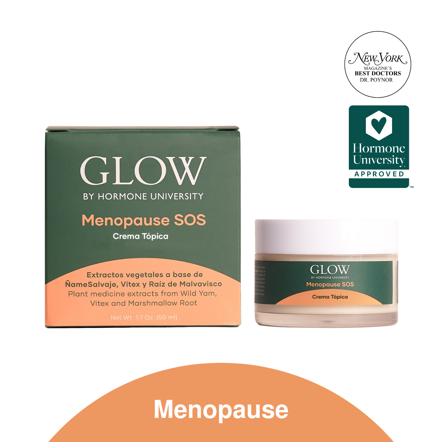 Menopause SOS – Glow by Hormone University ES